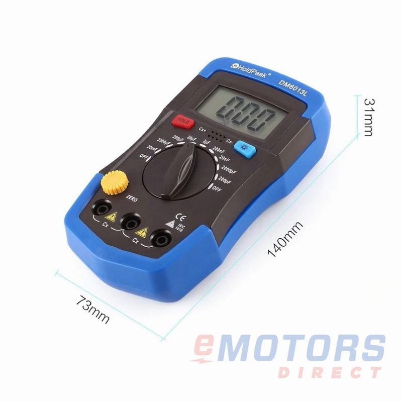 Industrial & Scientific DM6013L Handheld Capacitance Meter Condenser ...