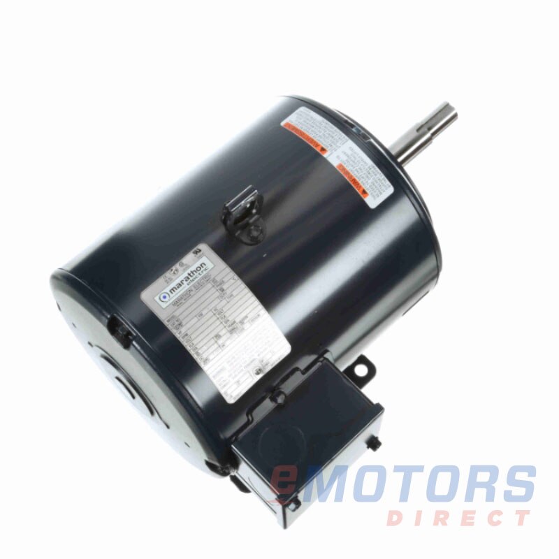 Marathon E150B 5HP 182JM ODP 200V | eMotors Direct