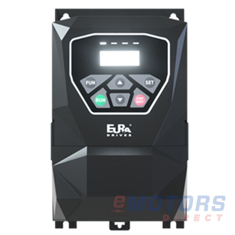 EURA Drives E600-0015T3Q2 2 HP 460V | eMotors Direct