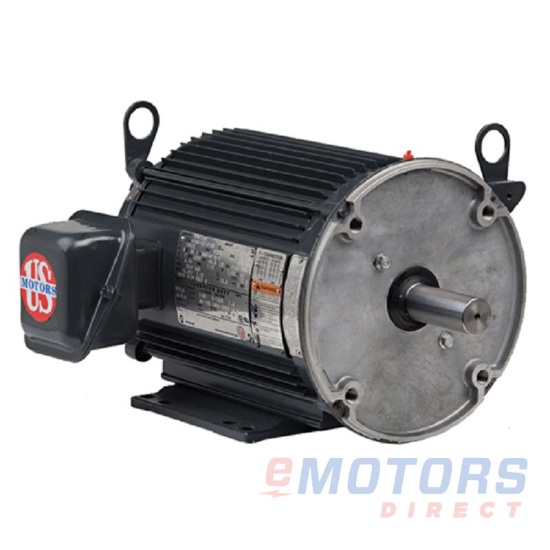 Nidec UN5T2GC (CF76) 5HP 1770 184TC TENV | eMotors Direct