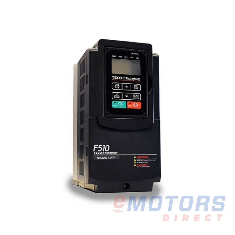 TECO F510-2008-C3-U HP 230V AC Drive | eMotors Direct